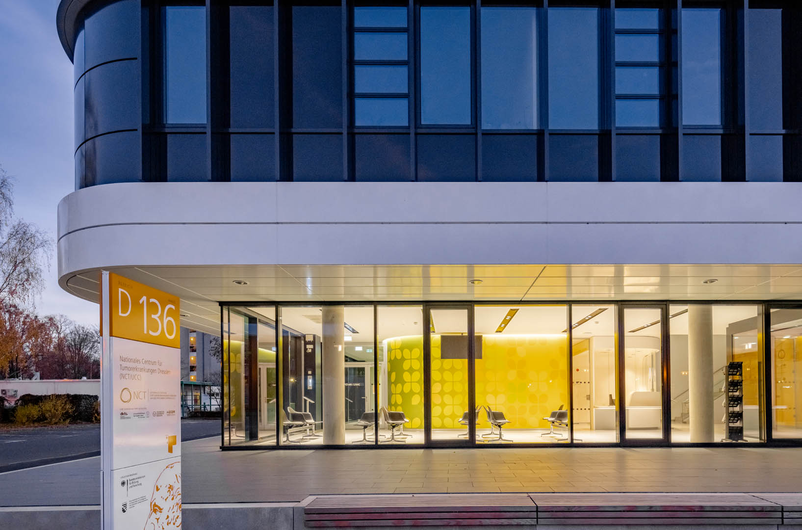 RF, RC, SSC | NCT Dresden | Pfosten-Riegel-Fassaden aus Aluminium und Glas