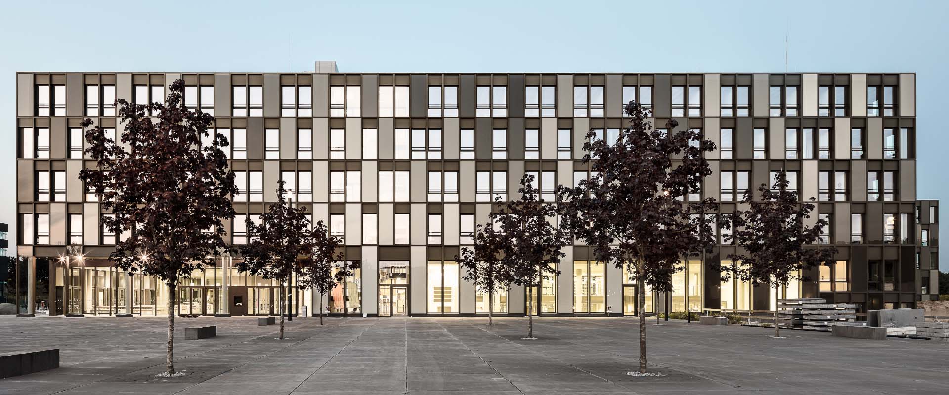 RF, RC, SSC | Fachhochschule Bielefeld | 20.000 m² Aluminium-Elementfassade