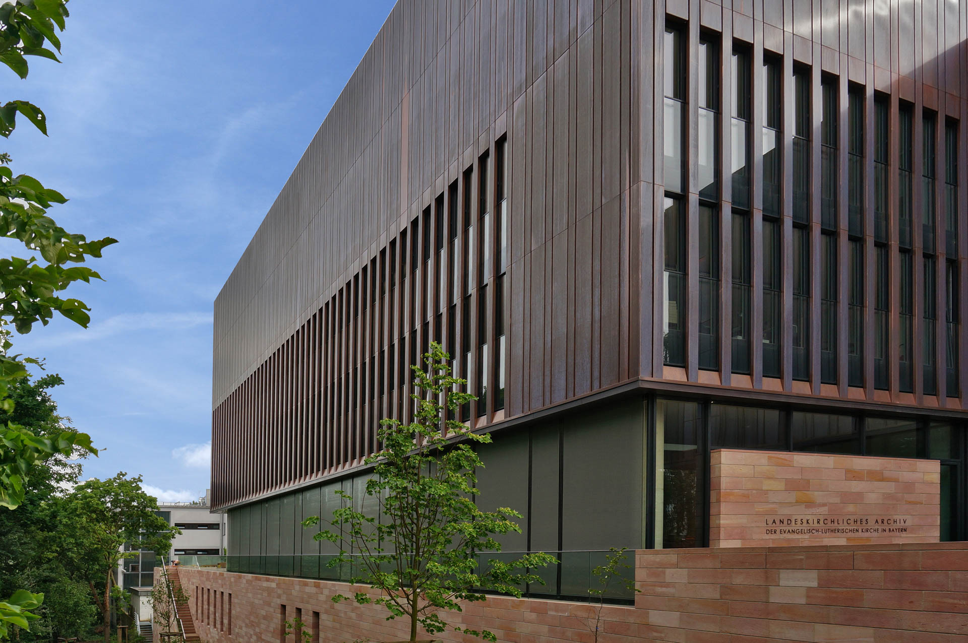 RF, RC, SSC | Landeskirchliches Archiv - Nürnberg | Fenster- und PR-Fassaden